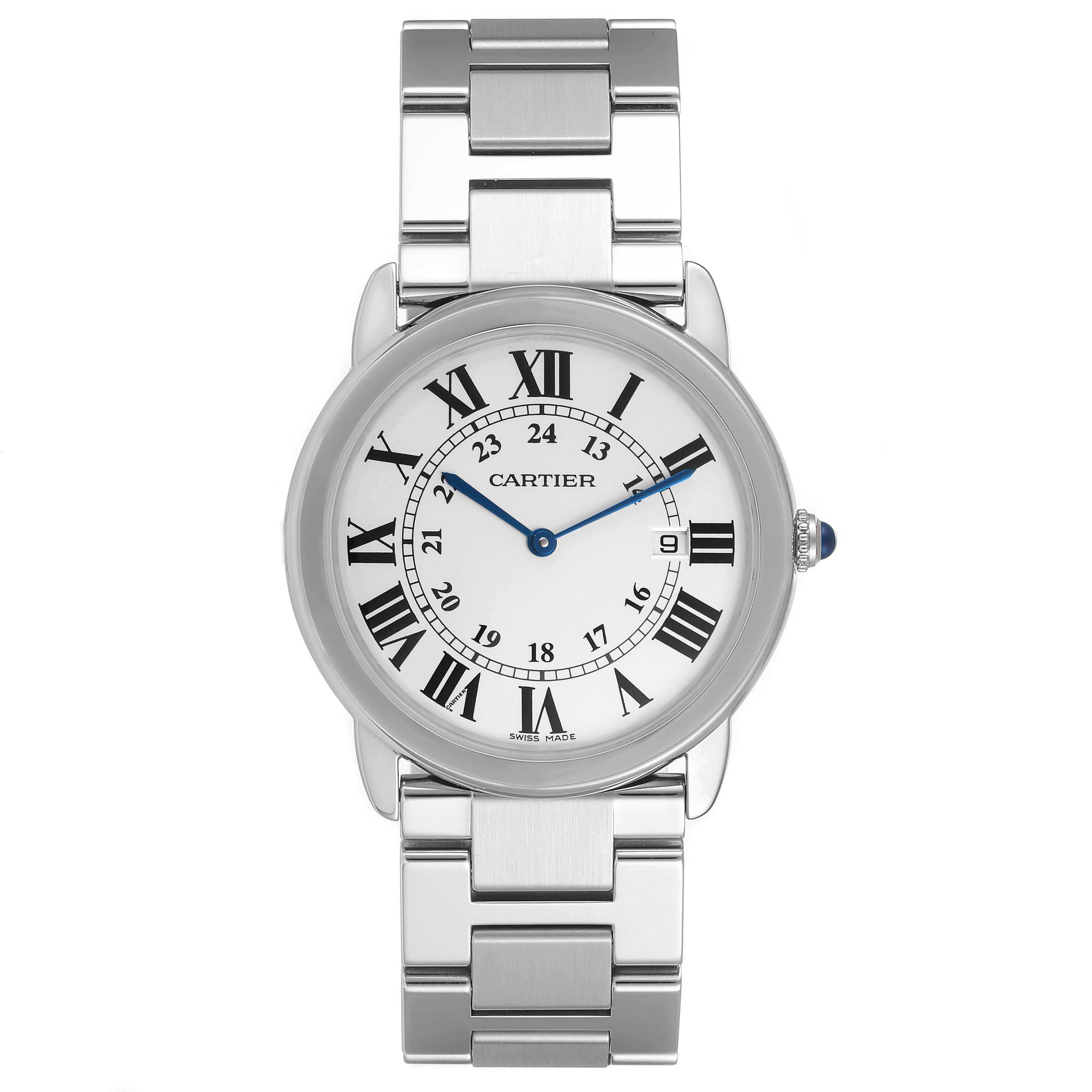 Cartier Ronde Stainless Steel W6701005 | Stock 32350 | SwissWatchExpo