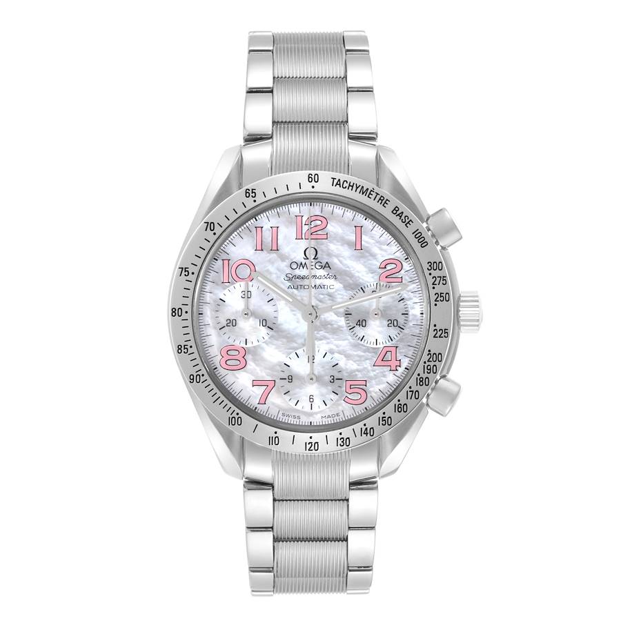 Omega Speedmaster Mother of Pearl Dial Steel Mens Watch 3534.74.00 Box ...