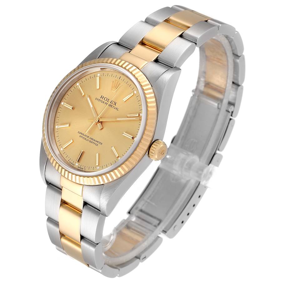 Rolex Oyster Perpetual Steel and Gold (two tone) 14233 | Stock 41781 ...