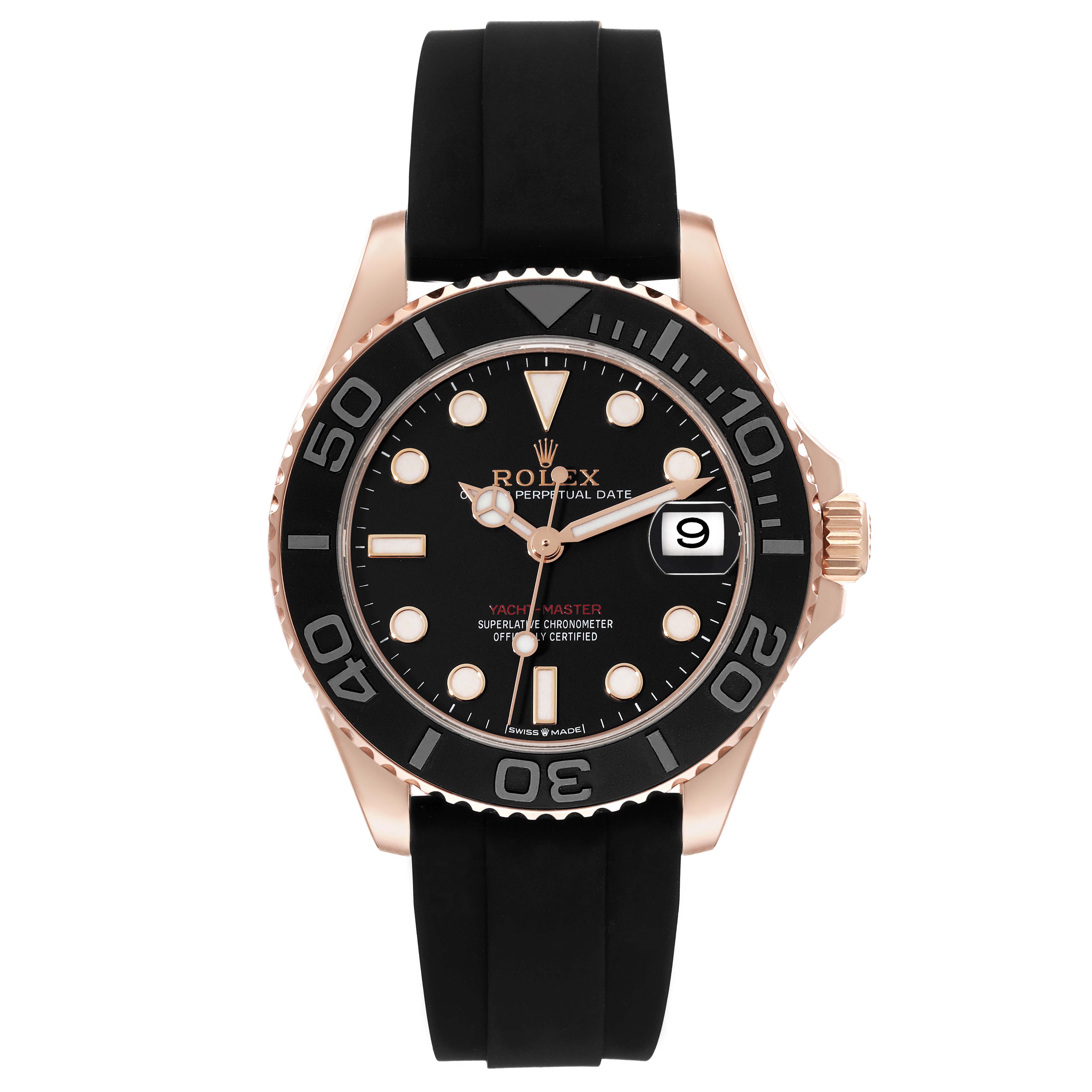 Rolex Yacht-Master Rose Gold 268655 | Stock 60318 | SwissWatchExpo