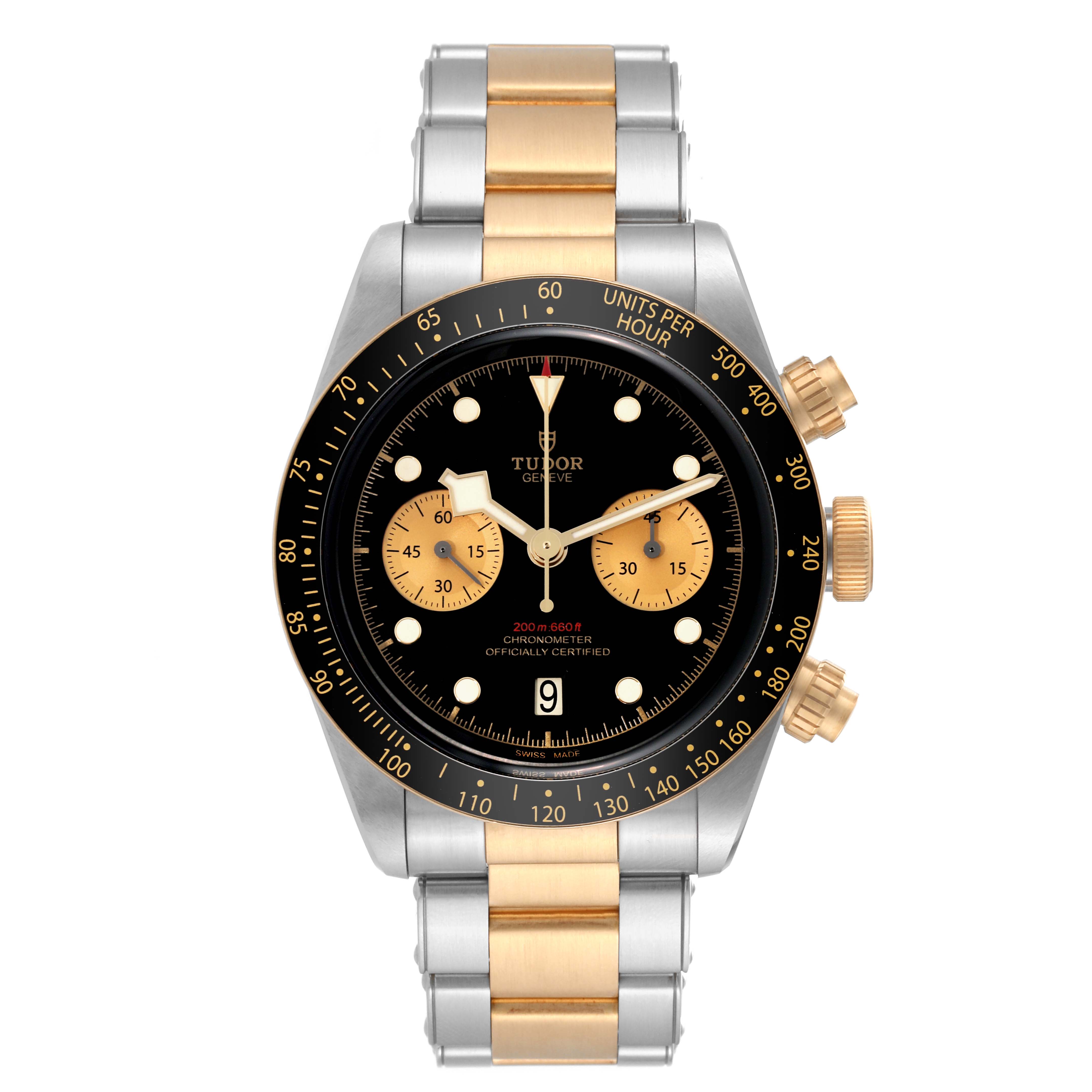 Tudor Heritage Black Bay Steel and Gold (two tone) 79363N | Stock 59777 ...