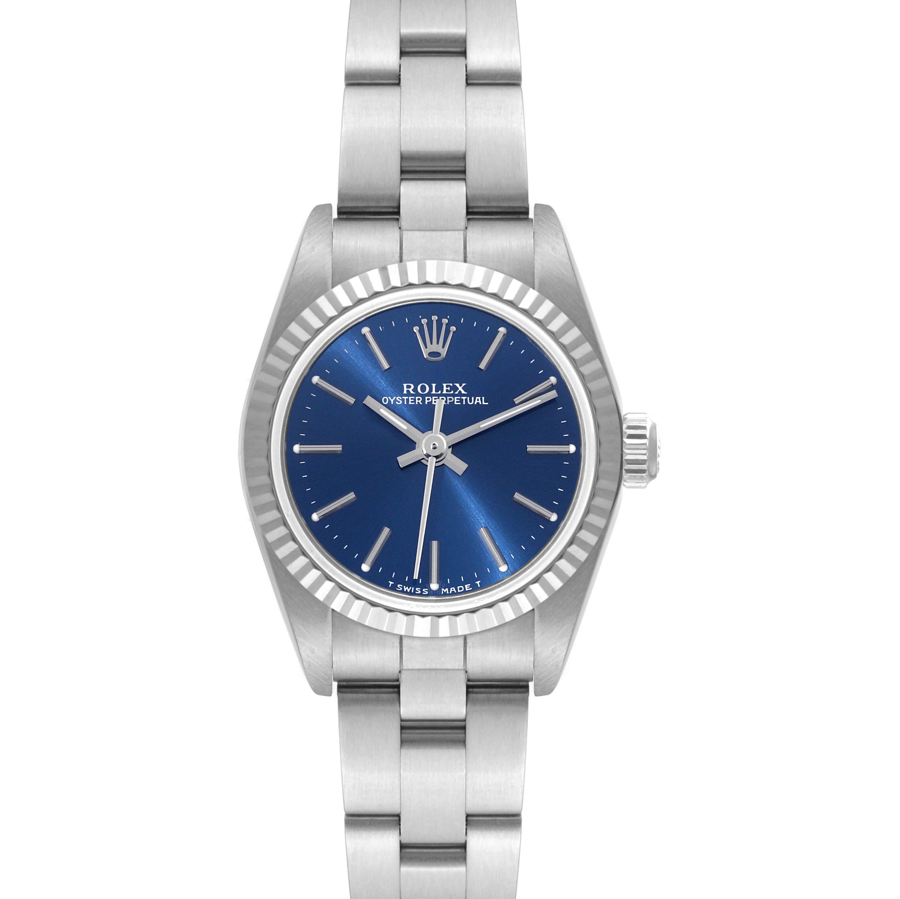 Rolex Oyster Perpetual Stainless Steel 76094 | Stock 59752 | SwissWatchExpo
