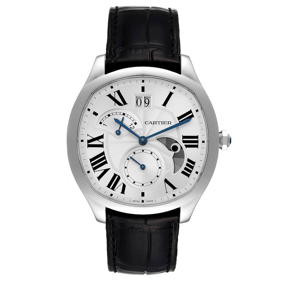 Cartier Drive Retrograde Large Day Night Indicator Mens Watch WSNM0005 ...