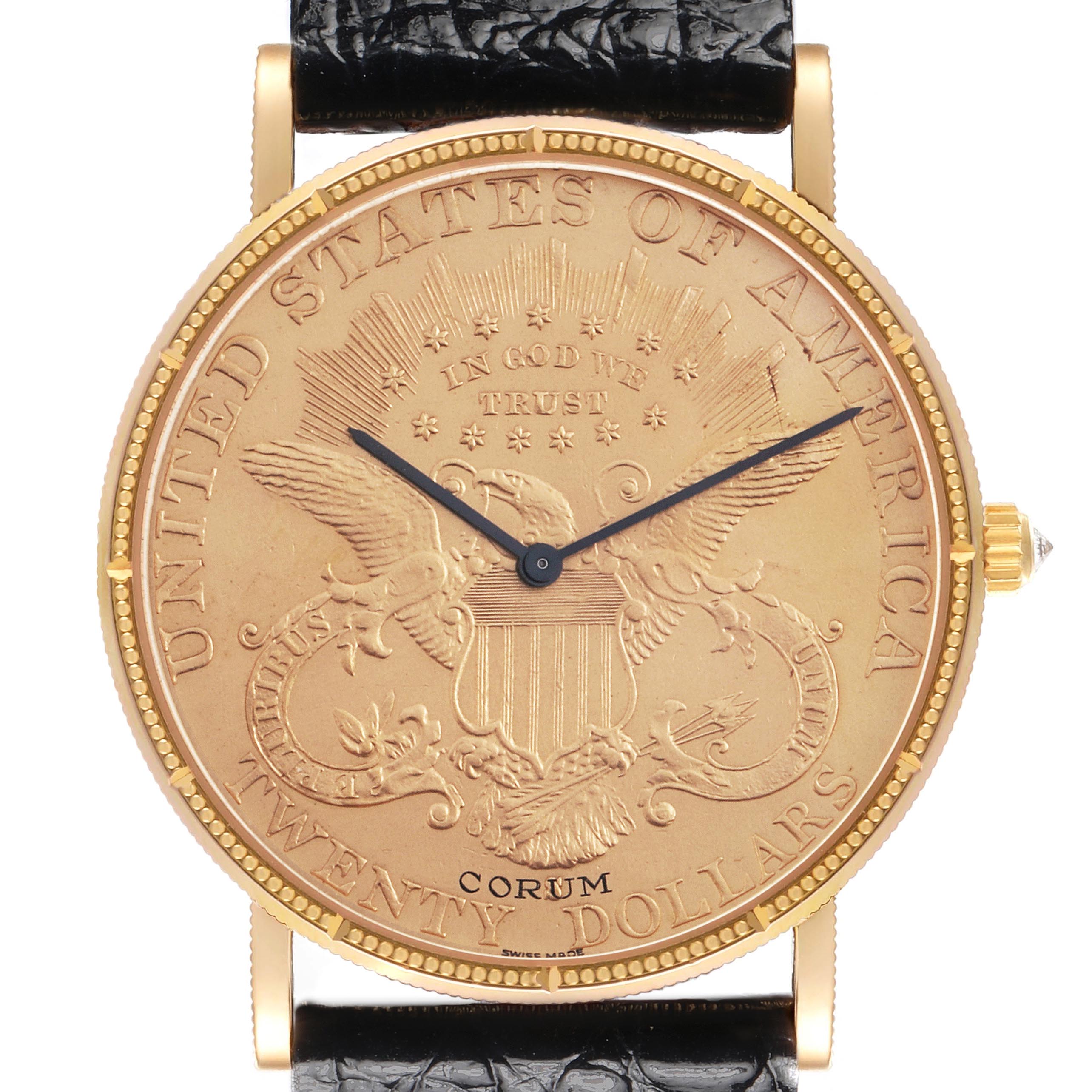 Corum Coin Watch Yellow Gold 4414556 | Stock 68108 | SwissWatchExpo