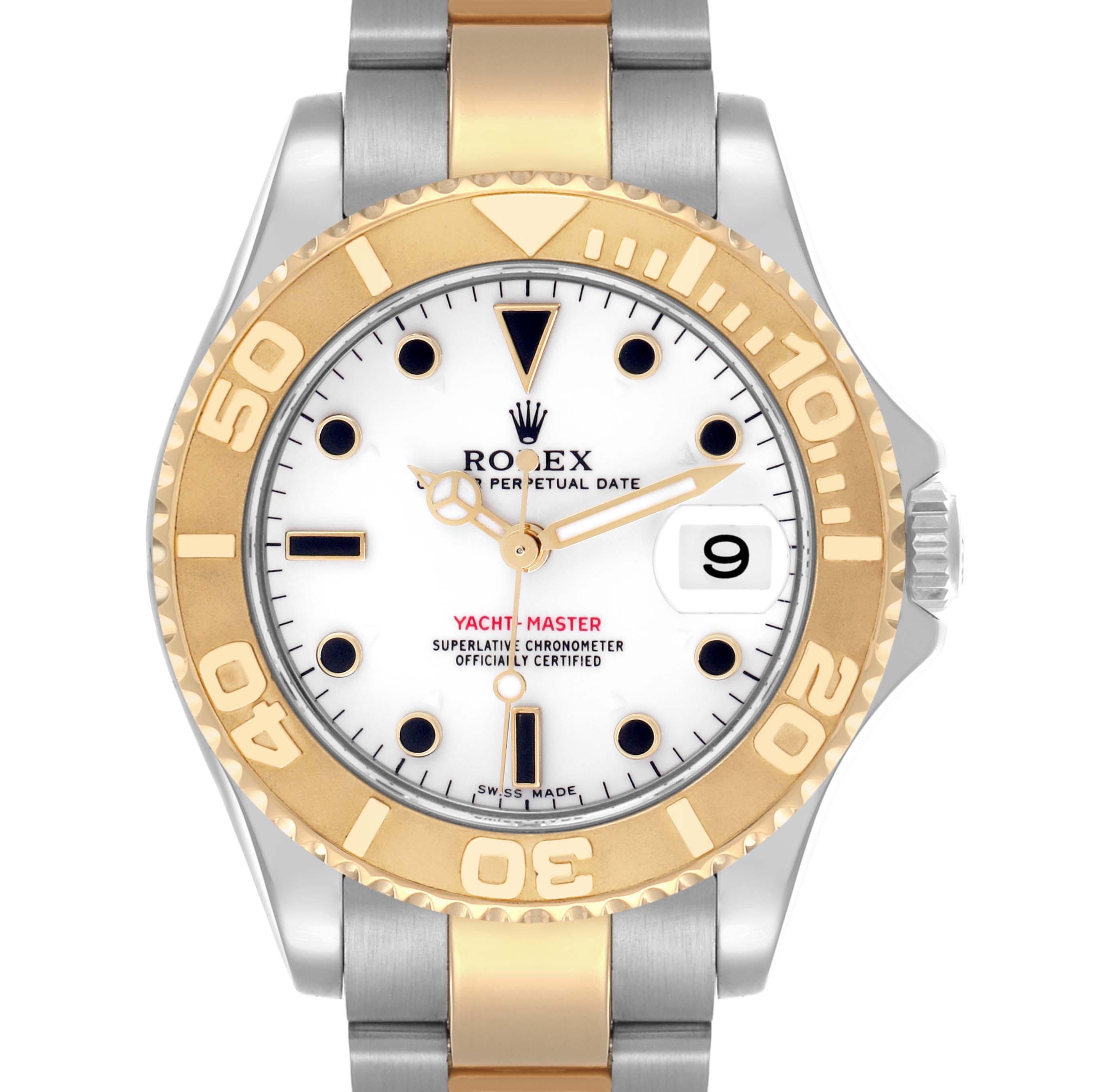 Rolex Yacht-Master Steel and Gold (two tone) 168623 | Stock 68430 ...