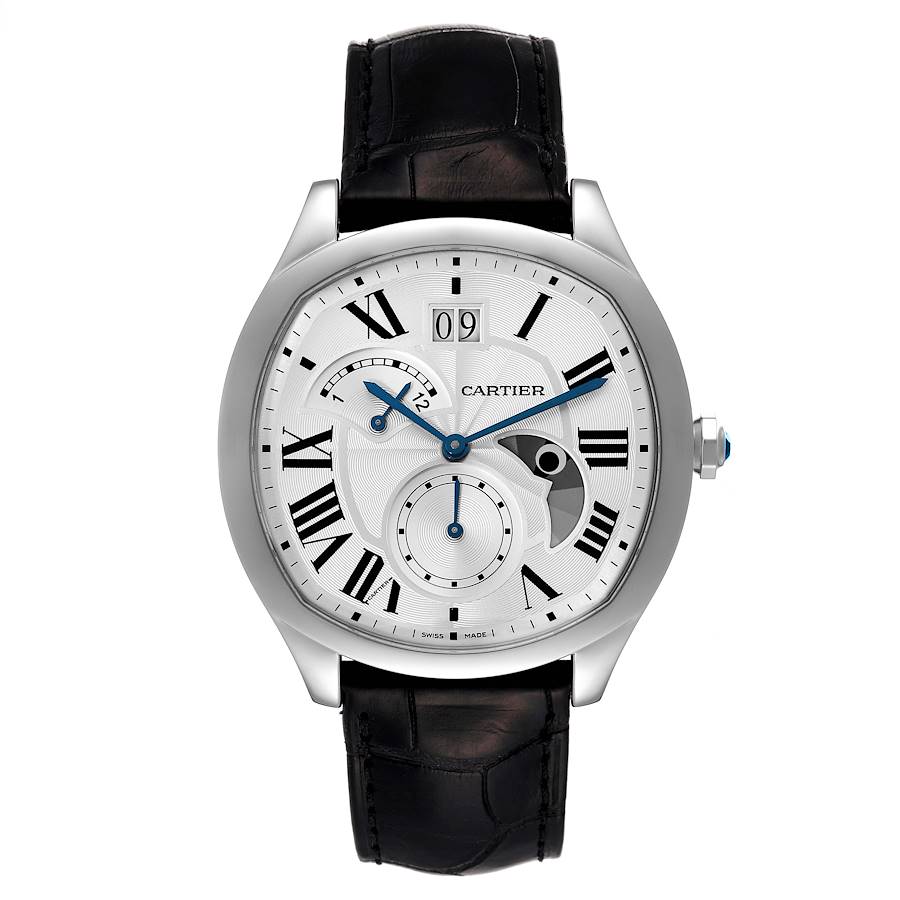 Cartier Drive Retrograde Large Day Night Indicator Mens Watch WSNM0005 ...