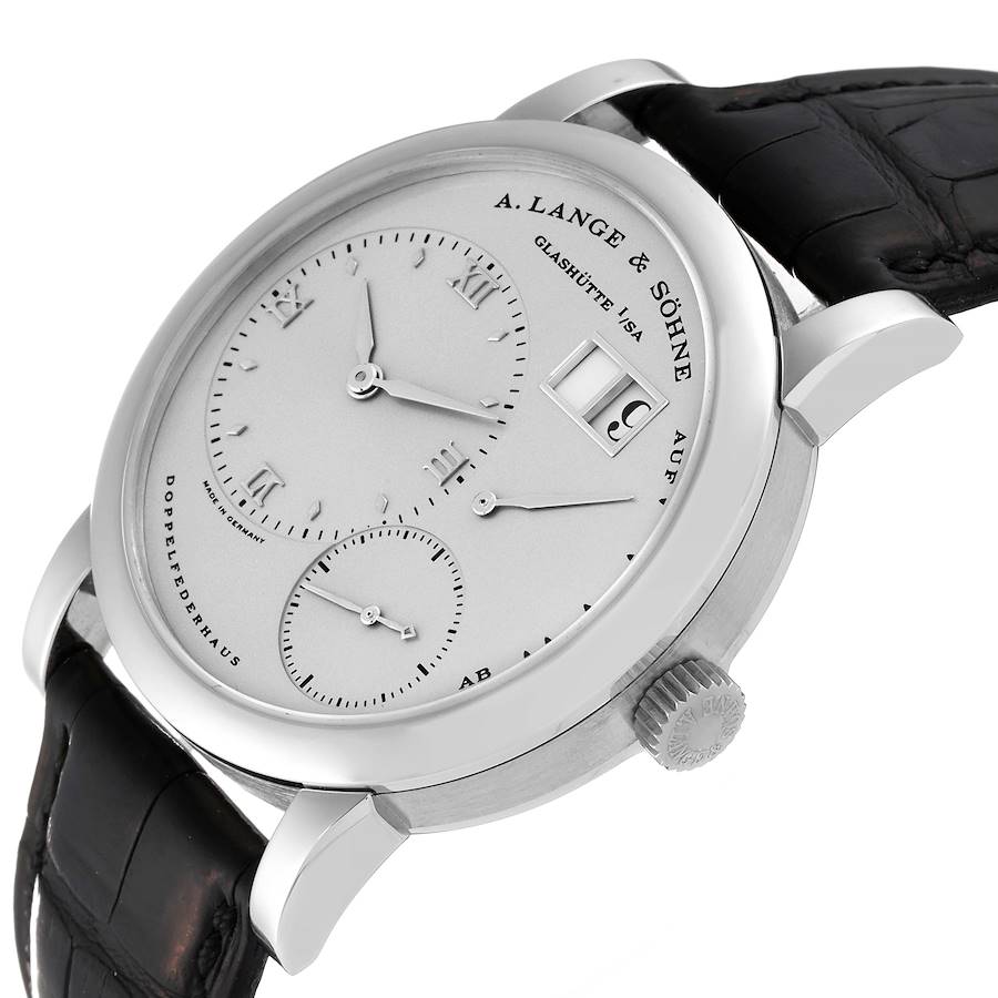 A. Lange & Sohne Lange 1 Platinum 101.025 | Stock 60138 | SwissWatchExpo