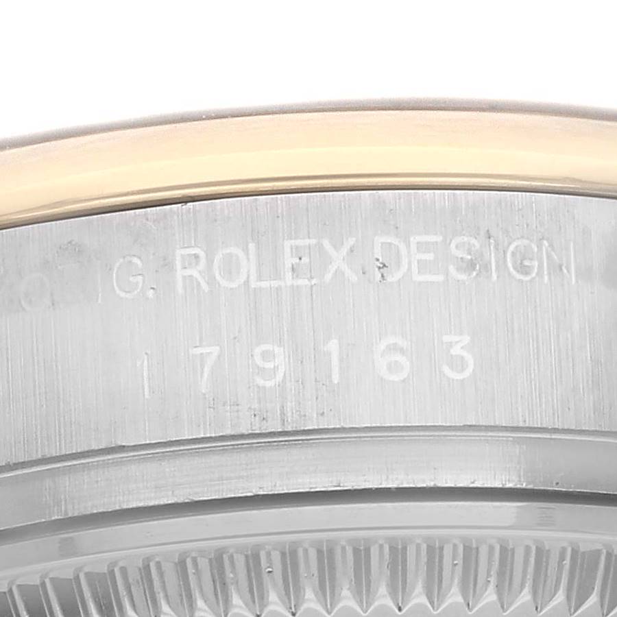 Rolex Datejust Steel and Gold (two tone) 179163 | Stock 60123 ...