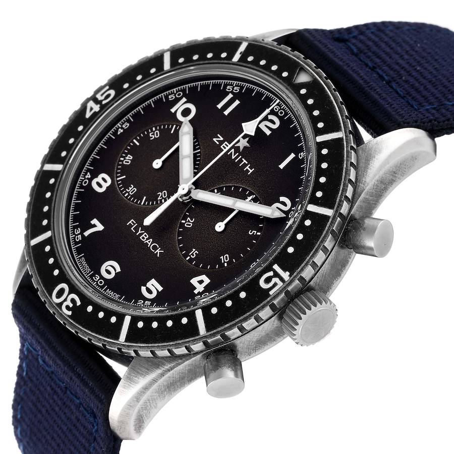 Buy Zenith Pilot Stainless Steel 11.2240.405 | SwissWatchExpo
