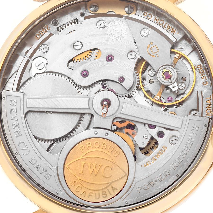 IWC Portuguese Rose Gold IW500701 | SwissWatchExpo