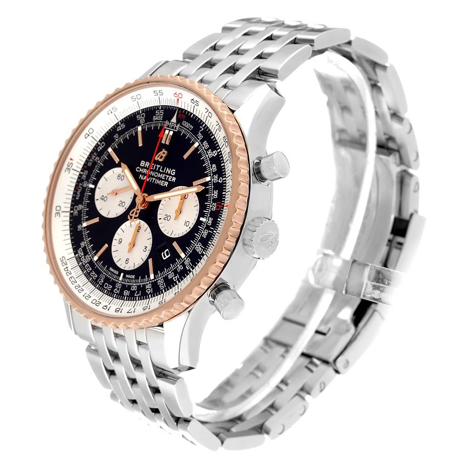 Breitling Navitimer Steel and Gold (two tone) UB0127 | Stock 50149 ...