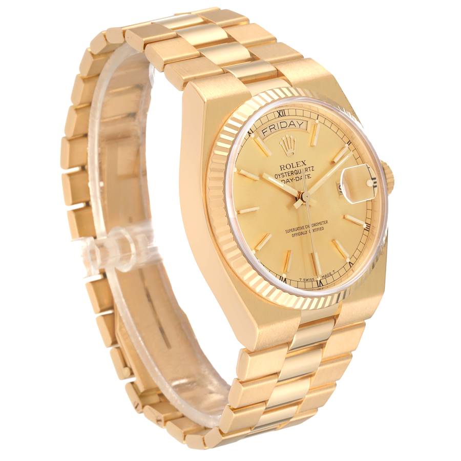 Rolex Oysterquartz Yellow Gold 19018 | Stock 59627 | SwissWatchExpo