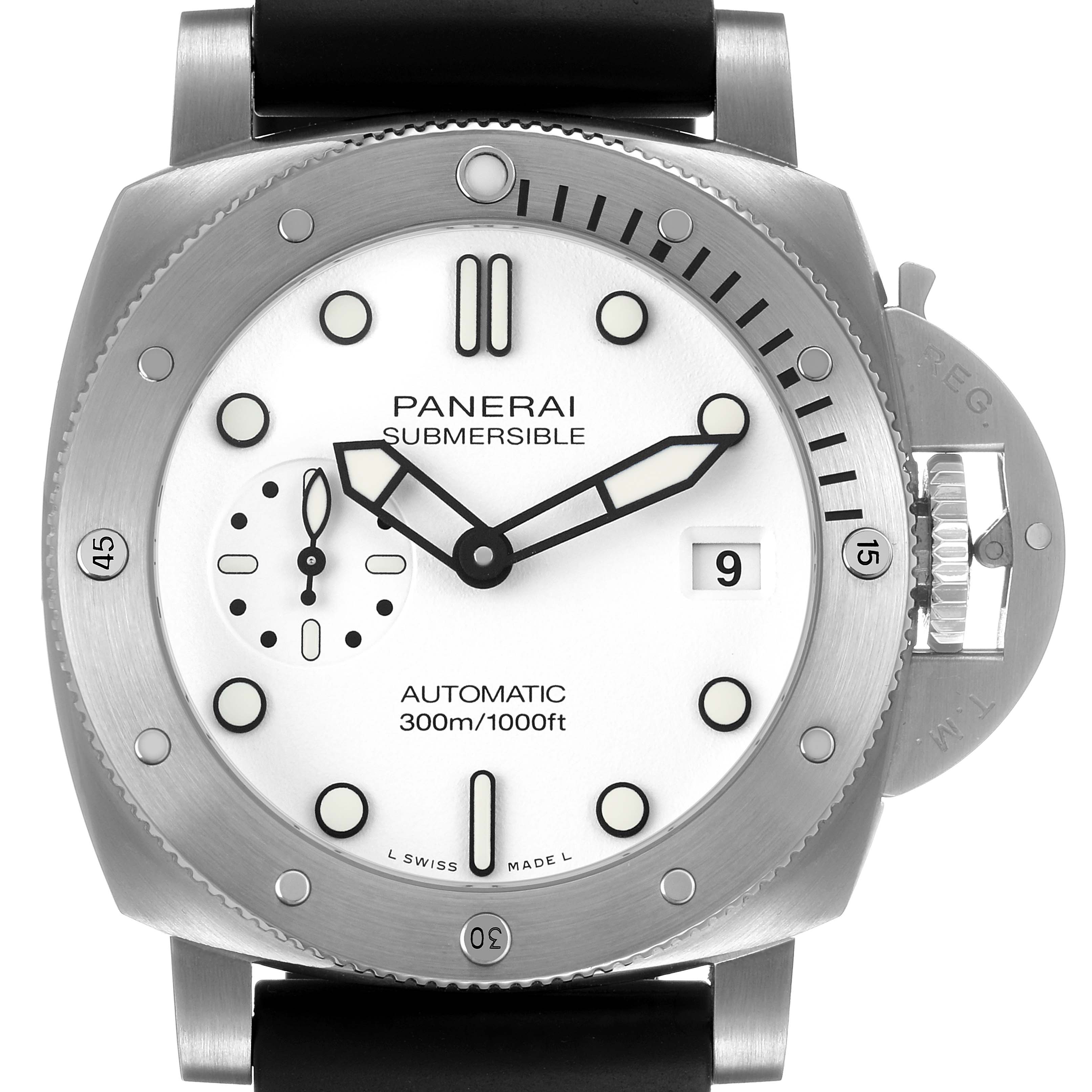 Panerai Submersible Stainless Steel PAM01590 | SwissWatchExpo