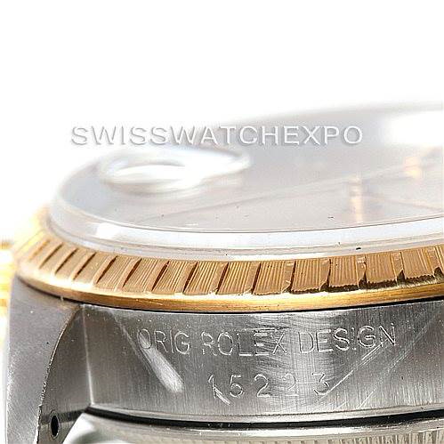 Rolex Date Steel and Gold (two tone) 15223 | Stock 7879 | SwissWatchExpo