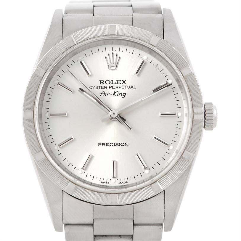 Rolex Air King Mens Steel Watch 14010 | SwissWatchExpo