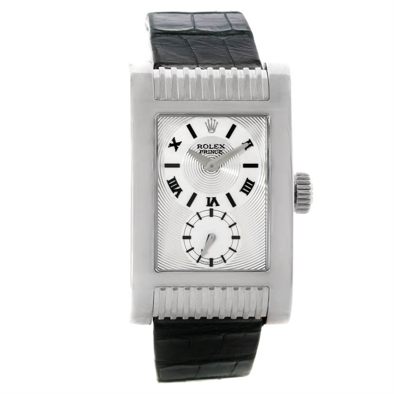 Rolex Cellini Prince 18K White Gold Mens Watch 5441 | SwissWatchExpo