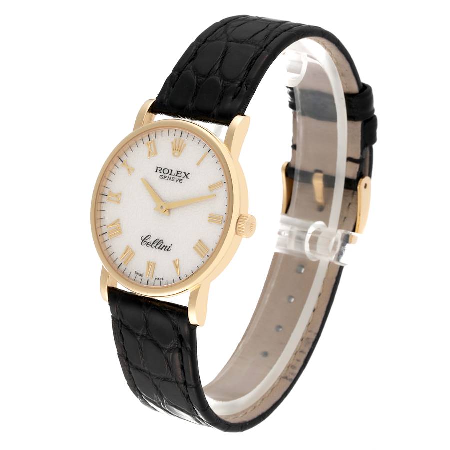 Rolex Cellini Yellow Gold 5115/8 | Stock 60836 | SwissWatchExpo