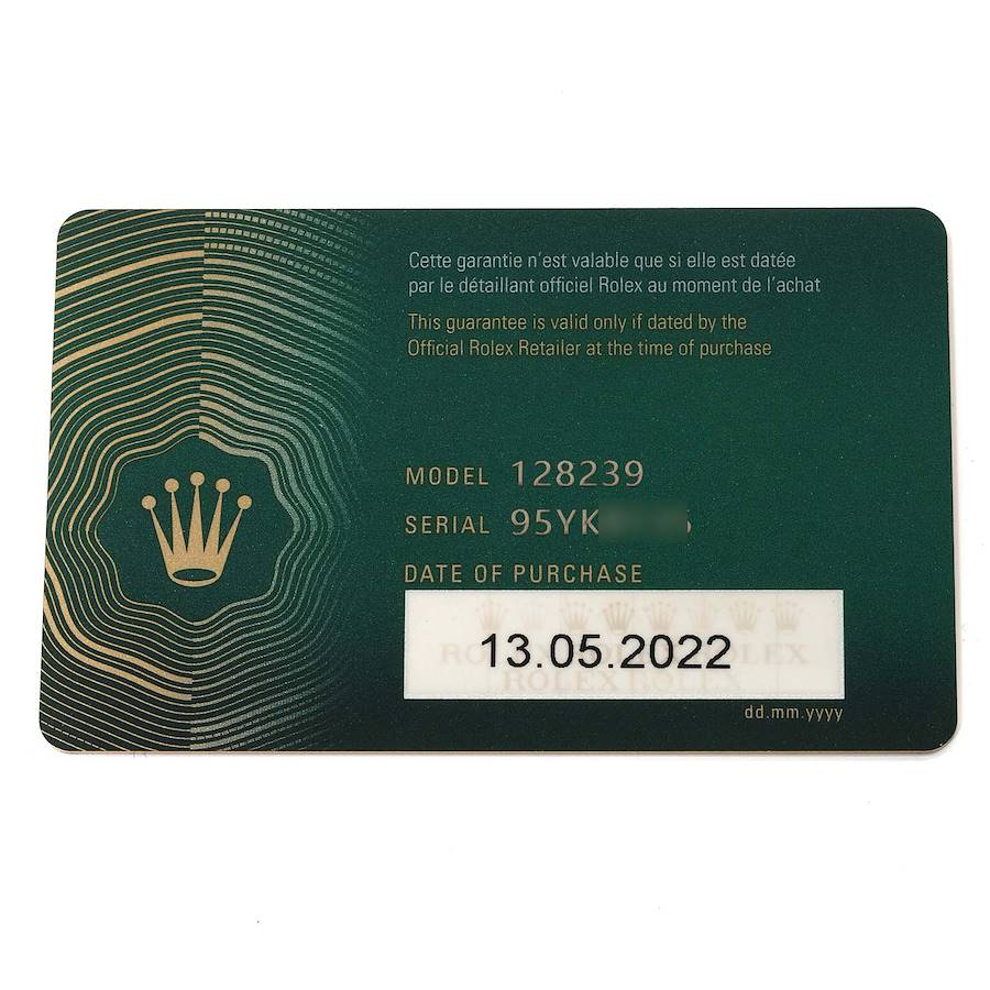 Rolex President White Gold 128239 | Stock 60765 | SwissWatchExpo