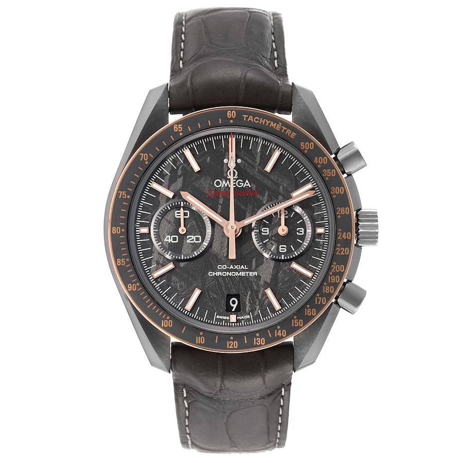 Omega Speedmaster Grey Side of the Moon Meteorite Ceramic Mens Watch ...