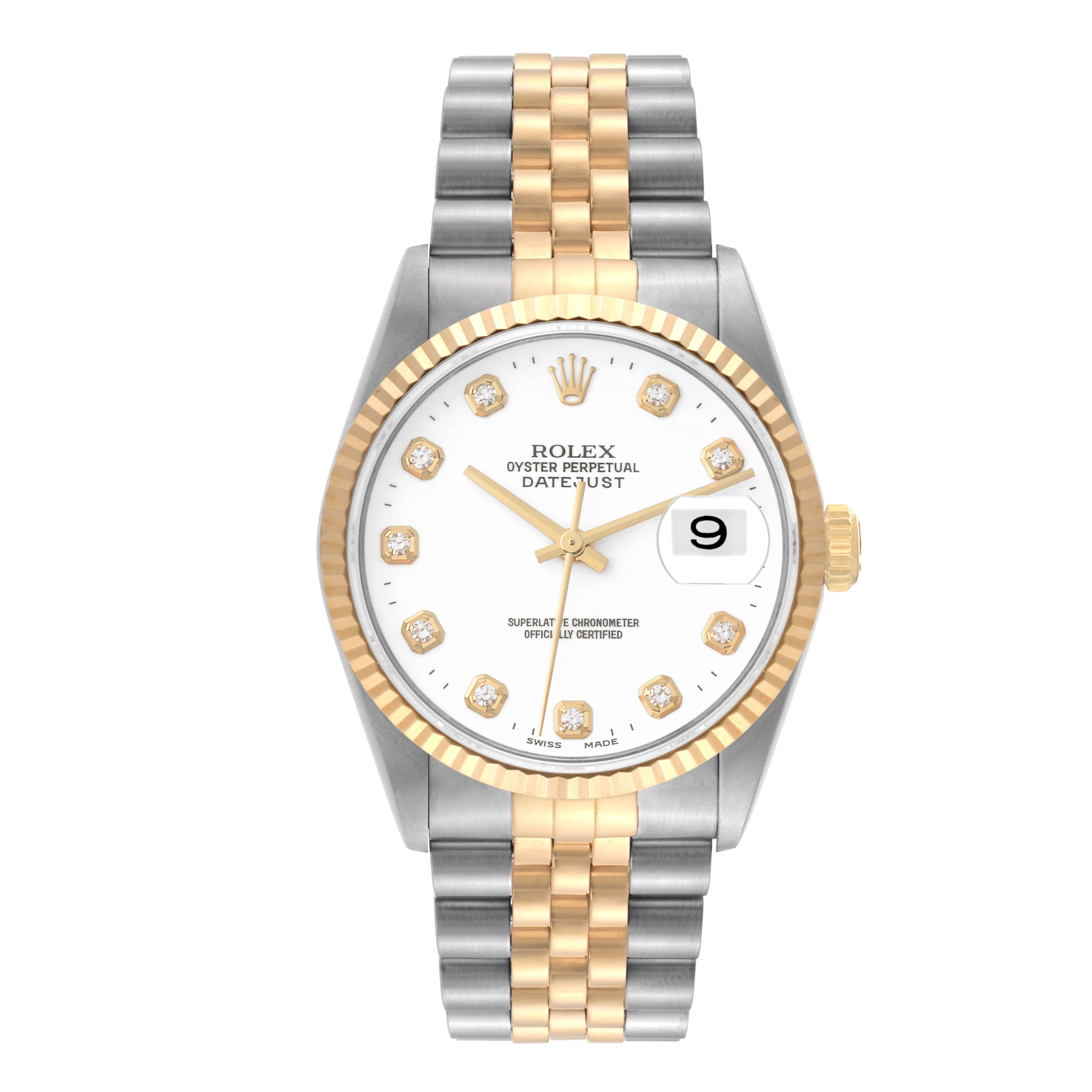 Rolex Datejust Steel and Gold (two tone) 16233 | Stock 60151 ...