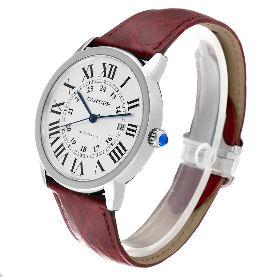 Cartier Ronde Stainless Steel W6701010 | Stock 60722 | SwissWatchExpo