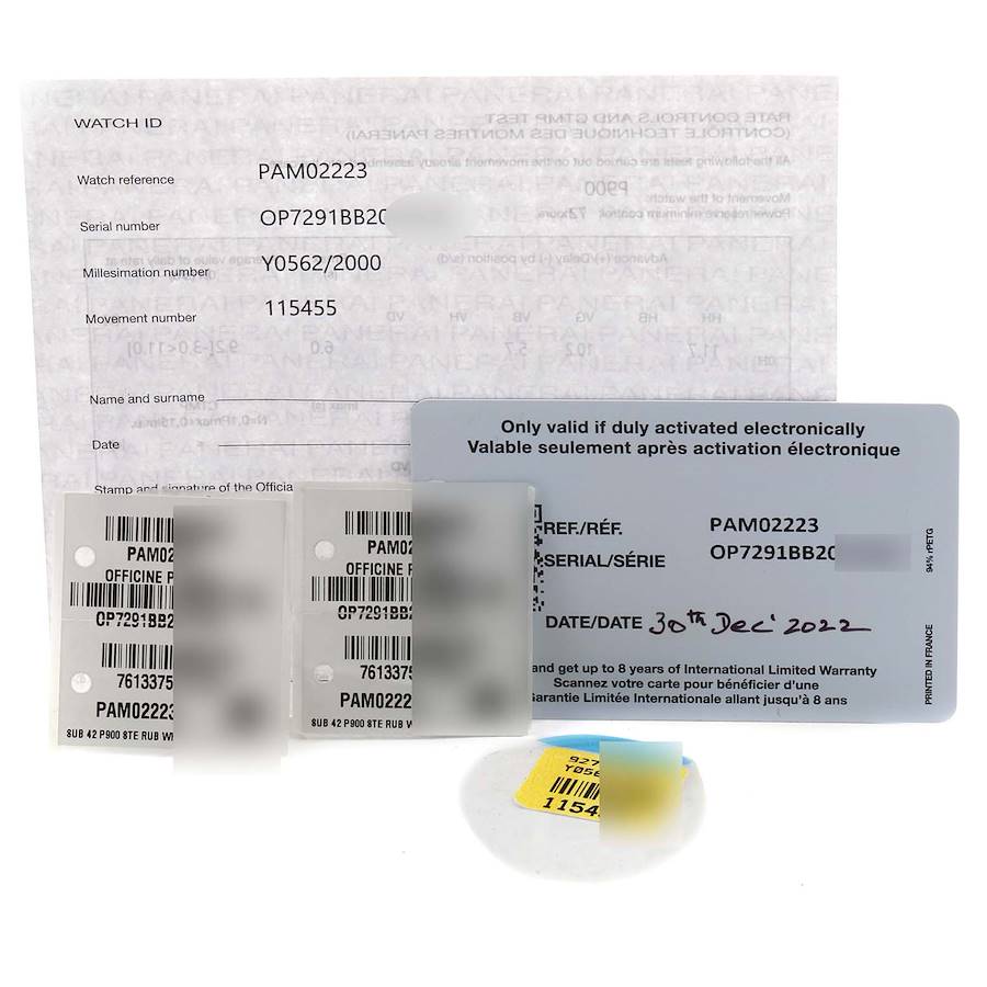 Panerai Submersible Stainless Steel PAM02223 | Stock 69948 | SwissWatchExpo