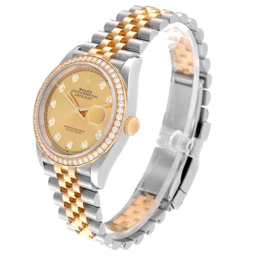 Rolex Datejust Steel and Gold (two tone) M126283RBR-0003 | SwissWatchExpo