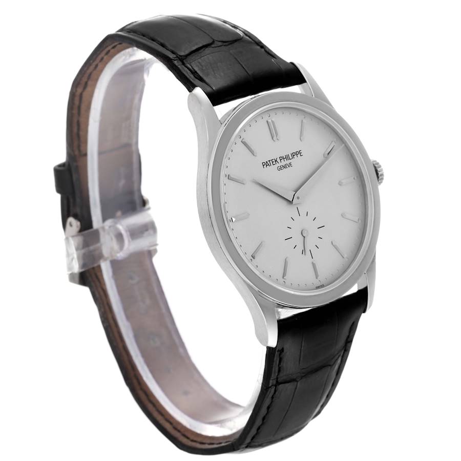 Patek Philippe Calatrava White Gold 5196G | Stock 51061 | SwissWatchExpo