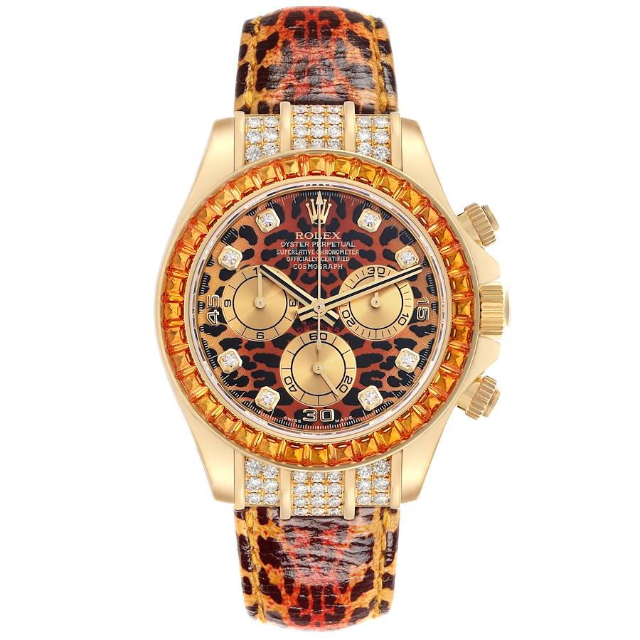 Rolex Daytona Yellow Gold 116598SACO | Stock 70039 Rolex Daytona Yellow Gold 116598SACO | Stock 70039