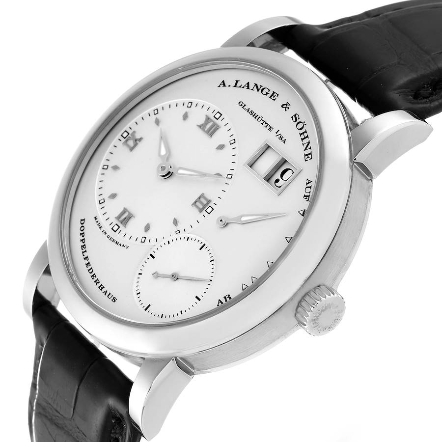 A. Lange & Sohne Lange 1 White Gold 191.039 | Stock 51458 | SwissWatchExpo