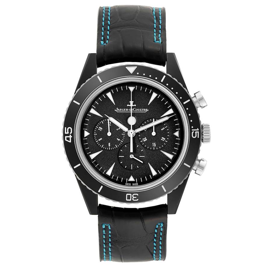 Jaeger LeCoultre Master Compressor Deep Sea Cermet Mens Watch 136.A.C8 ...