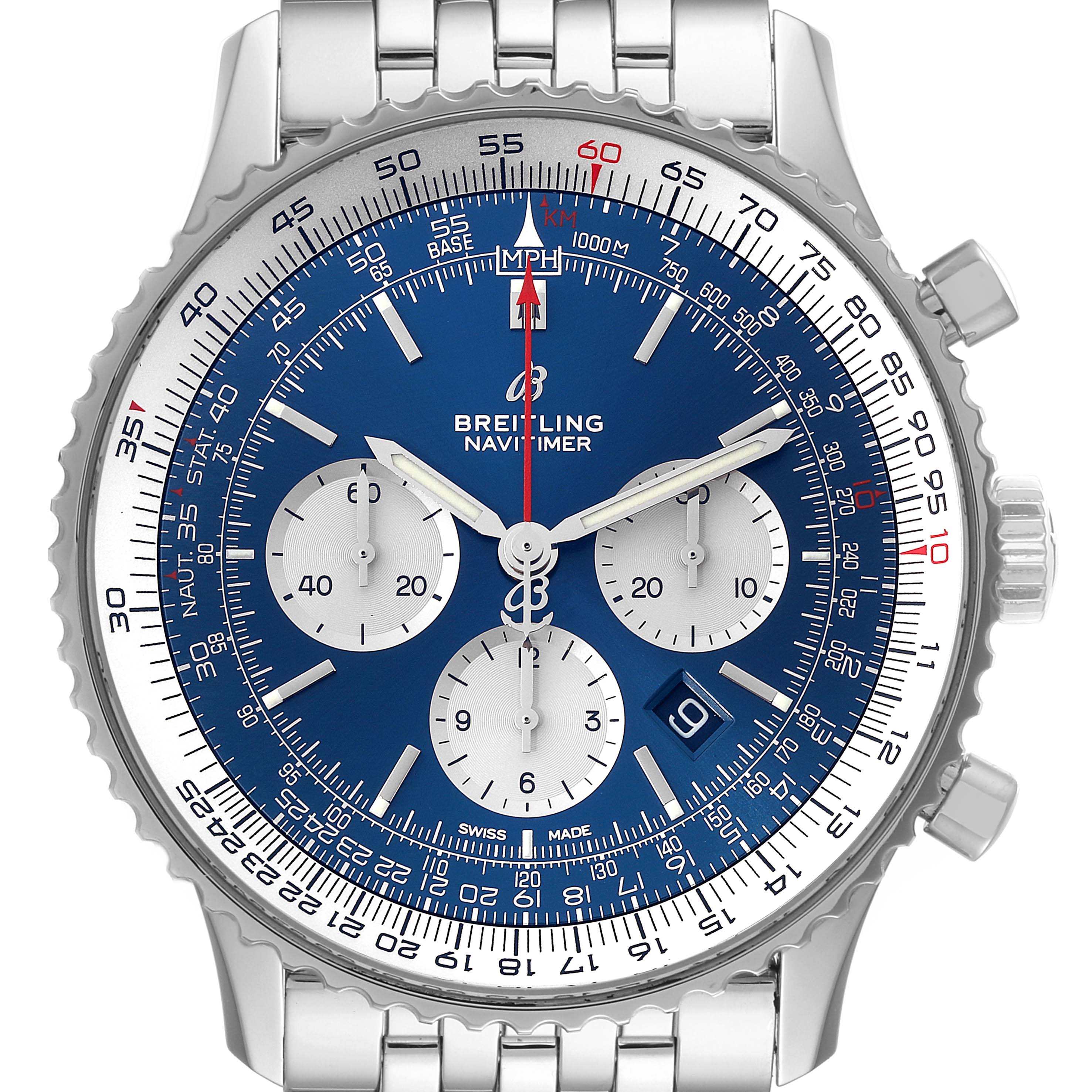 Breitling Navitimer Stainless Steel AB0127 | Stock 51069 | SwissWatchExpo