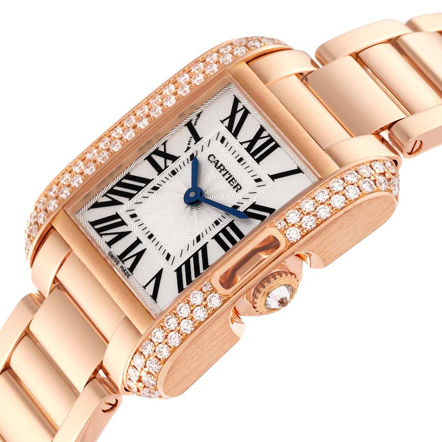 Cartier Tank Anglaise Rose Gold WT100002 | Stock 60114 | SwissWatchExpo