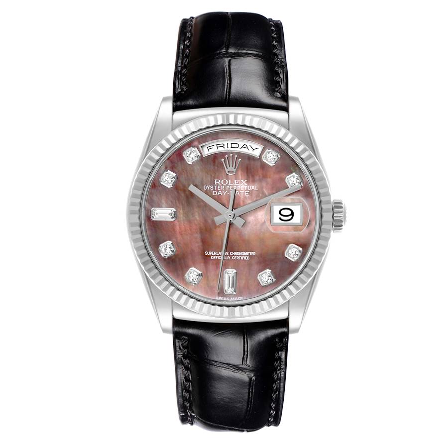 Rolex President White Gold 118139 | Stock 69682 | SwissWatchExpo