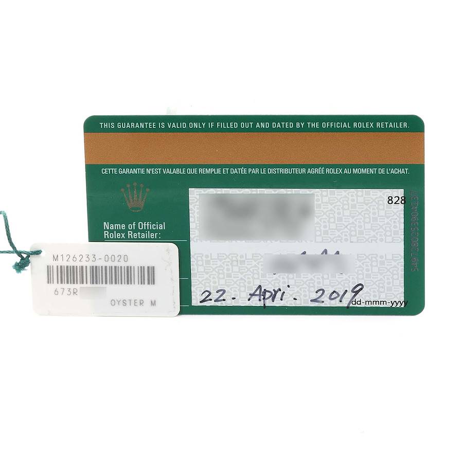 Rolex Datejust Steel and Gold (two tone) 126233 | Stock 60729 ...