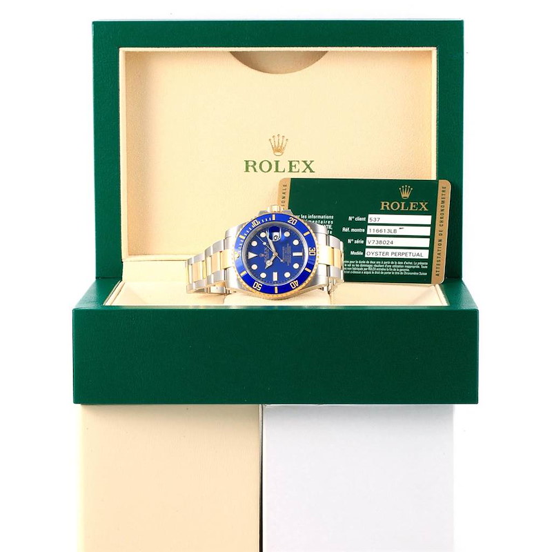 Rolex Submariner Steel and Gold (two tone) 116613 | Stock 17635 ...