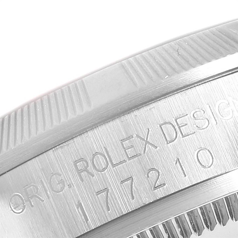 Rolex Midsize 31 Silver Rhodium Dial Steel Ladies Watch 177210 ...