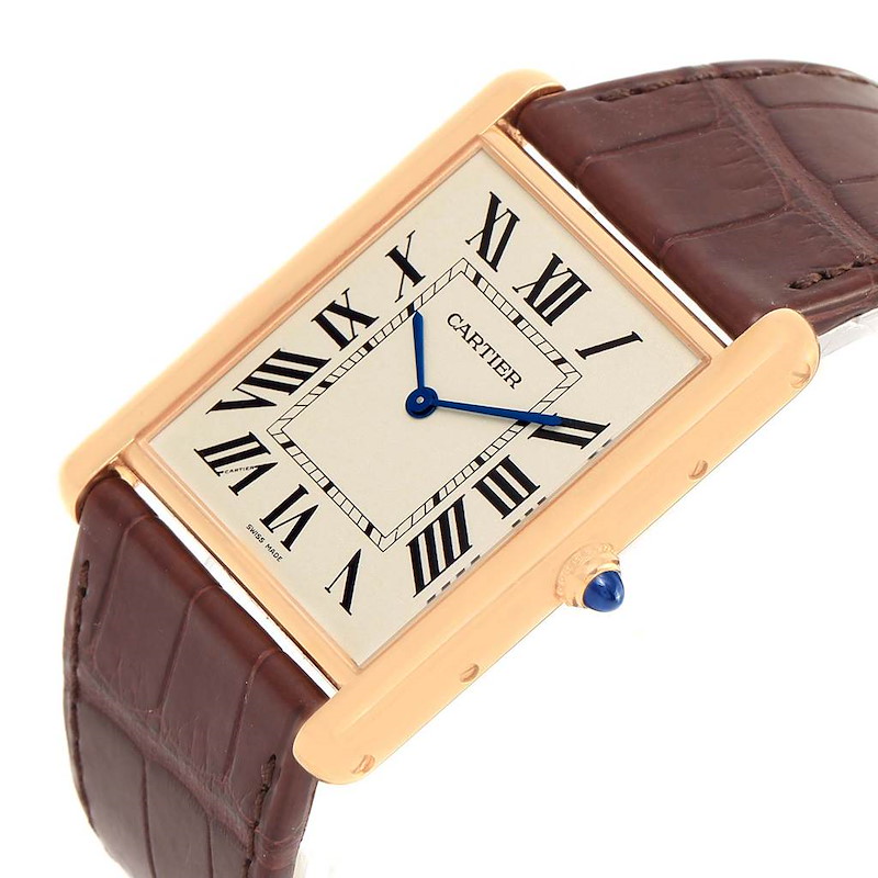 Cartier Tank Louis Rose Gold W1560017 | Stock 13965 | SwissWatchExpo
