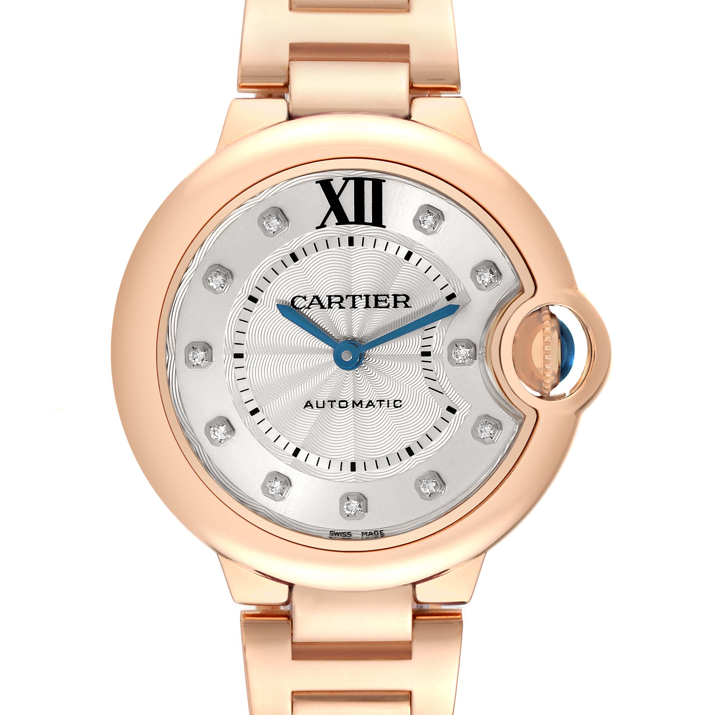 Buy Cartier Ballon Bleu Rose Gold WE902062 | SwissWatchExpo