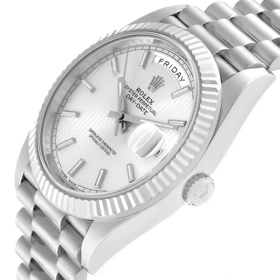 Rolex President White Gold 228239 | Stock 61699 | SwissWatchExpo