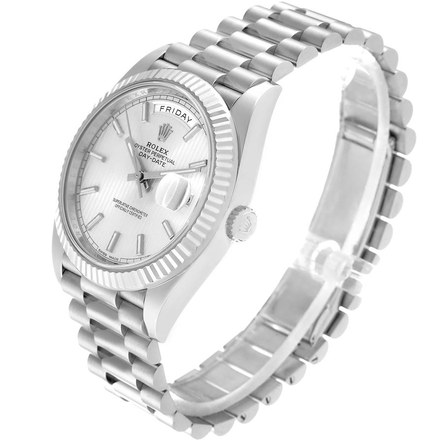 Rolex President White Gold 228239 | Stock 61699 | SwissWatchExpo