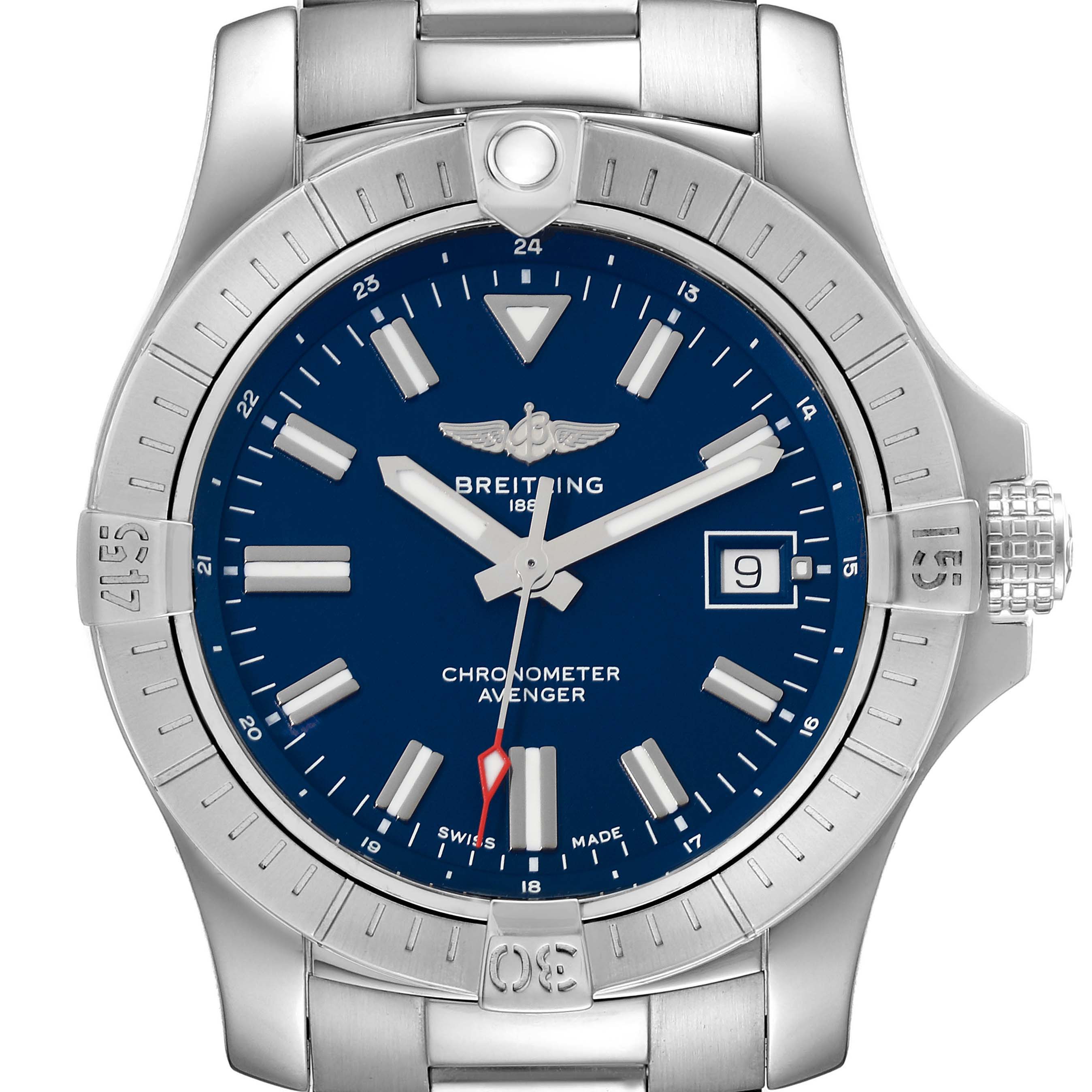 Breitling Avenger Stainless Steel A17318 | Stock 52099 | SwissWatchExpo