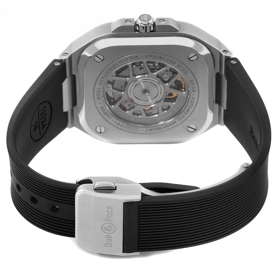 Bell & Ross Urban Stainless Steel BR05G-BL-ST/SRB | Stock 61704 ...