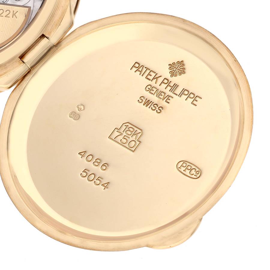 Patek Philippe Complications Yellow Gold 5054 | Stock 52296 ...