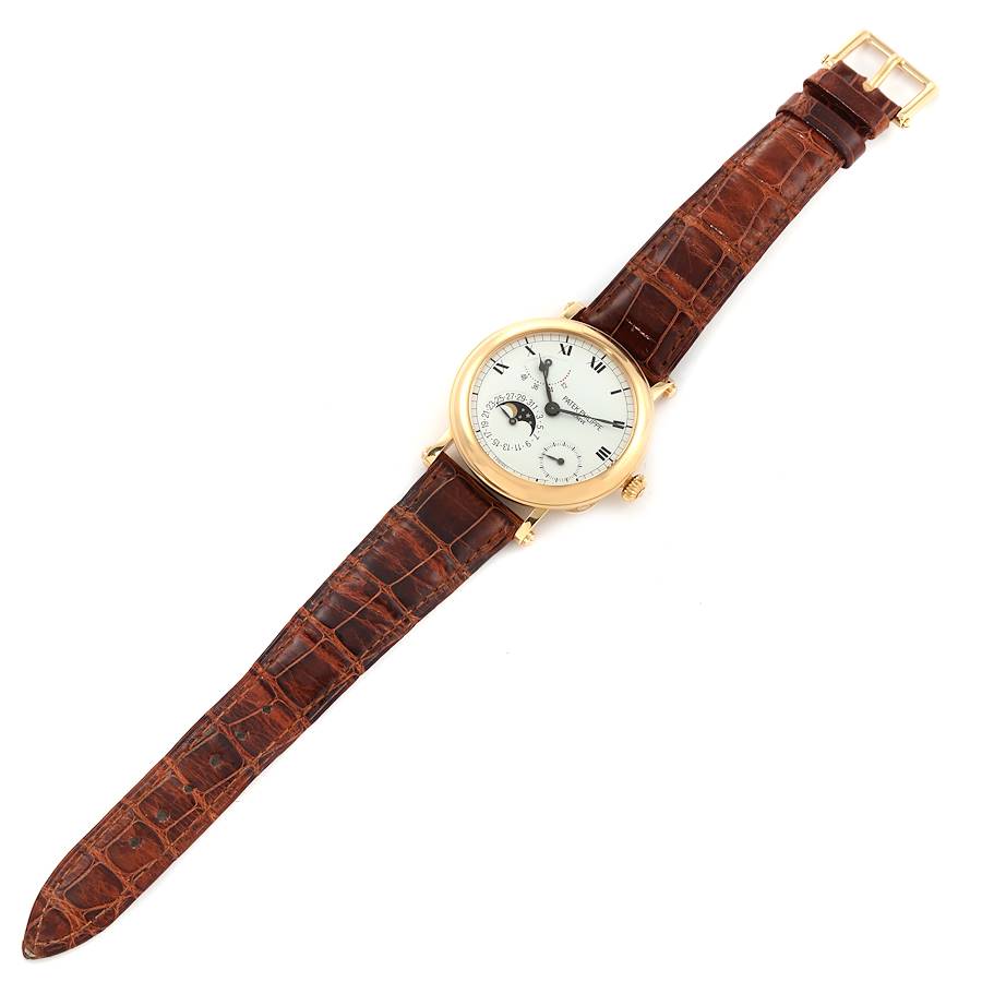 Patek Philippe Complications Yellow Gold 5054 | Stock 52296 ...