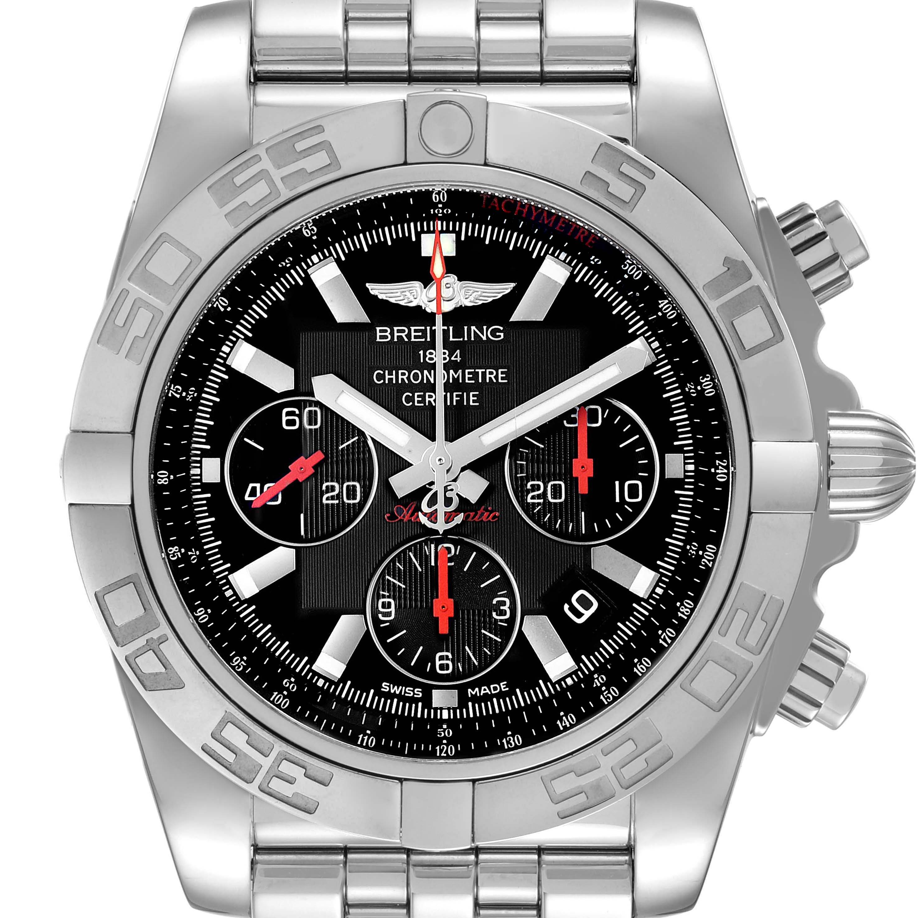 Breitling Chronomat Stainless Steel AB011110/BA50-SS | Stock 52333 ...