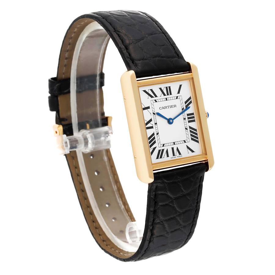 Cartier Tank Solo Yellow Gold W1018855 | Stock 61235 | SwissWatchExpo