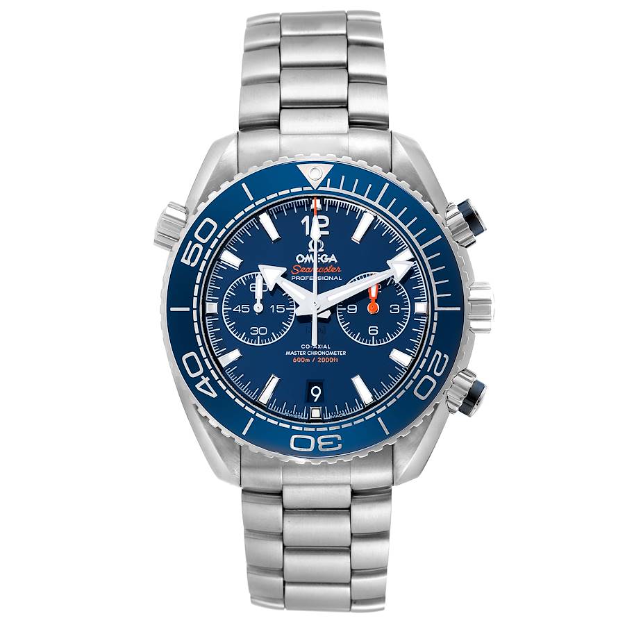 Omega Planet Ocean Blue Dial Steel Mens Watch 215.30.46.51.03.001 Box ...