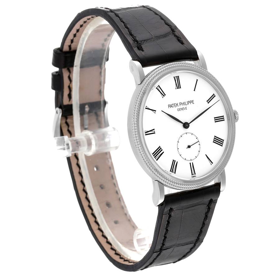 Patek Philippe Calatrava White Gold 5116G | Stock 62066 | SwissWatchExpo