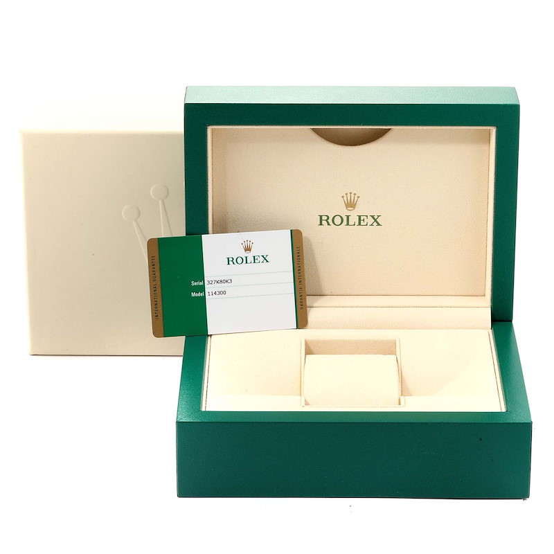 Rolex Oyster Perpetual Stainless Steel 114300 | Stock 27734 ...